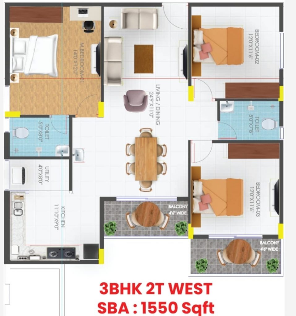 Abhee Riviera Royale in Kudlu Gate, HSR Layout, Bangalore
