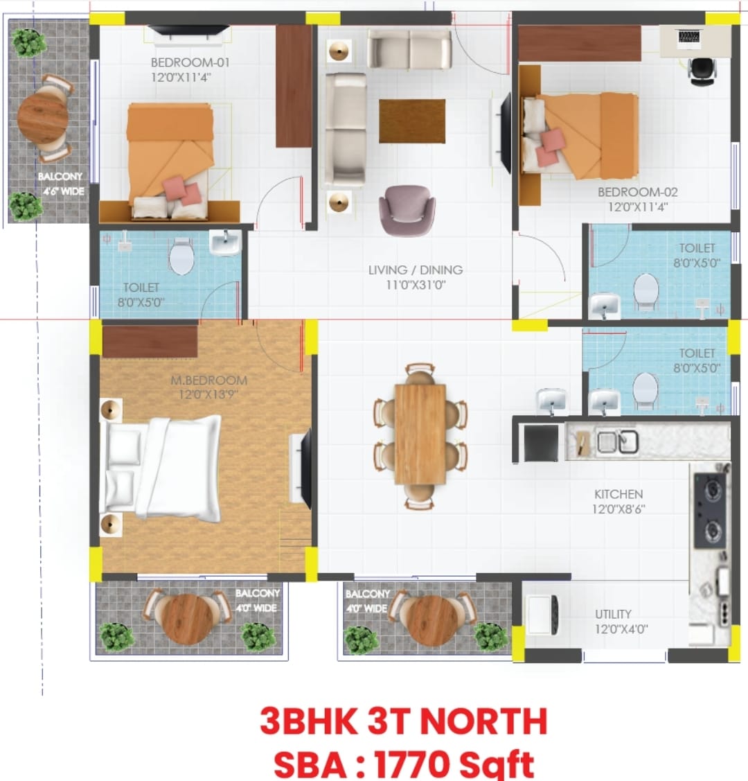 Abhee Riviera Royale in Kudlu Gate, HSR Layout, Bangalore